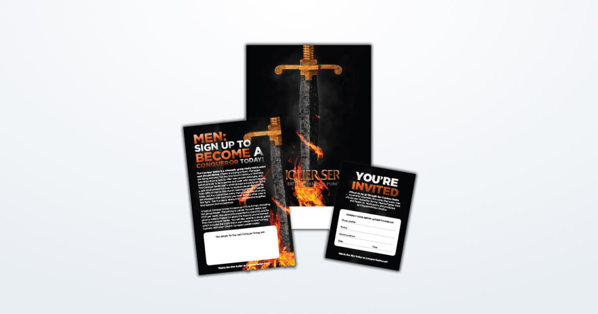 Conquer Series Promotional Kit